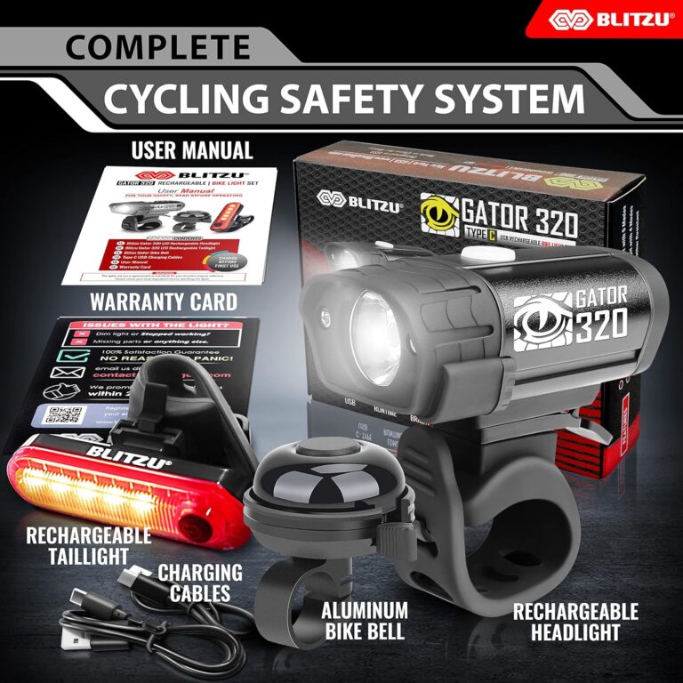 BLITZU Bike Lights Review - House Of Electric Bike