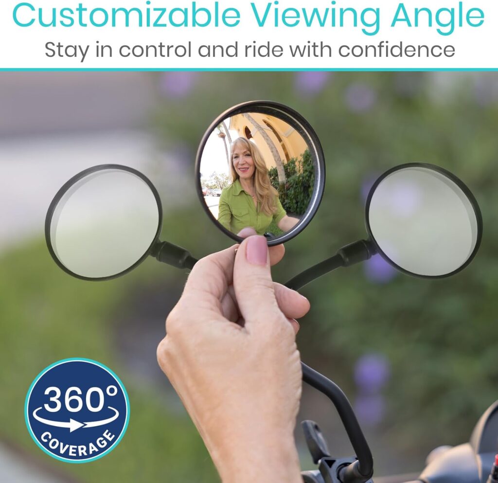 Vive Rear-View Side Mirror Review - House Of Electric Bike